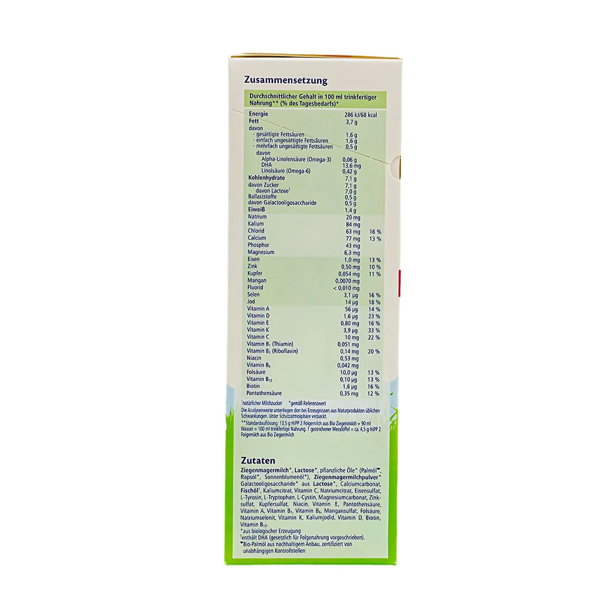 HiPP Goat Stage 2 Baby Formula (400gr) | Organic Formula Hub